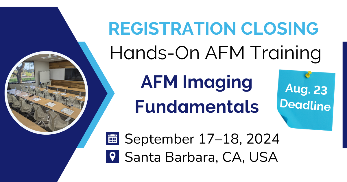 Introduction to Atomic Force Microscopy Imaging | AFM Course by Asylum ...