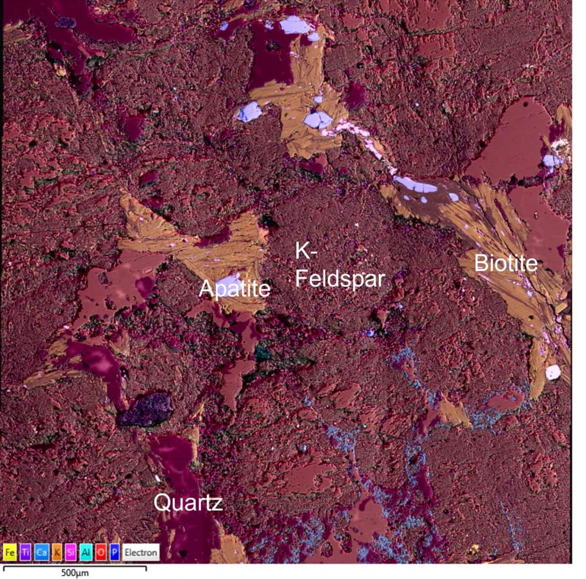 Large area mapping of geological sample - part 2 - Oxford Instruments