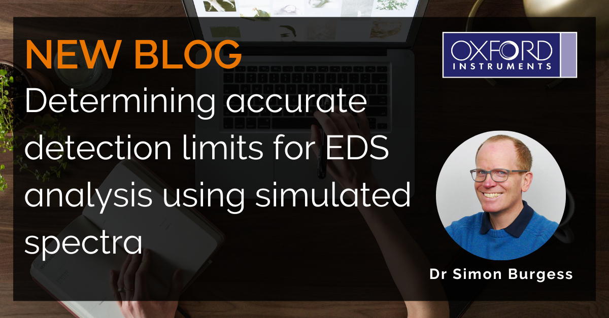 Determining Accurate Detection Limits For Eds Analysis Using Simulated