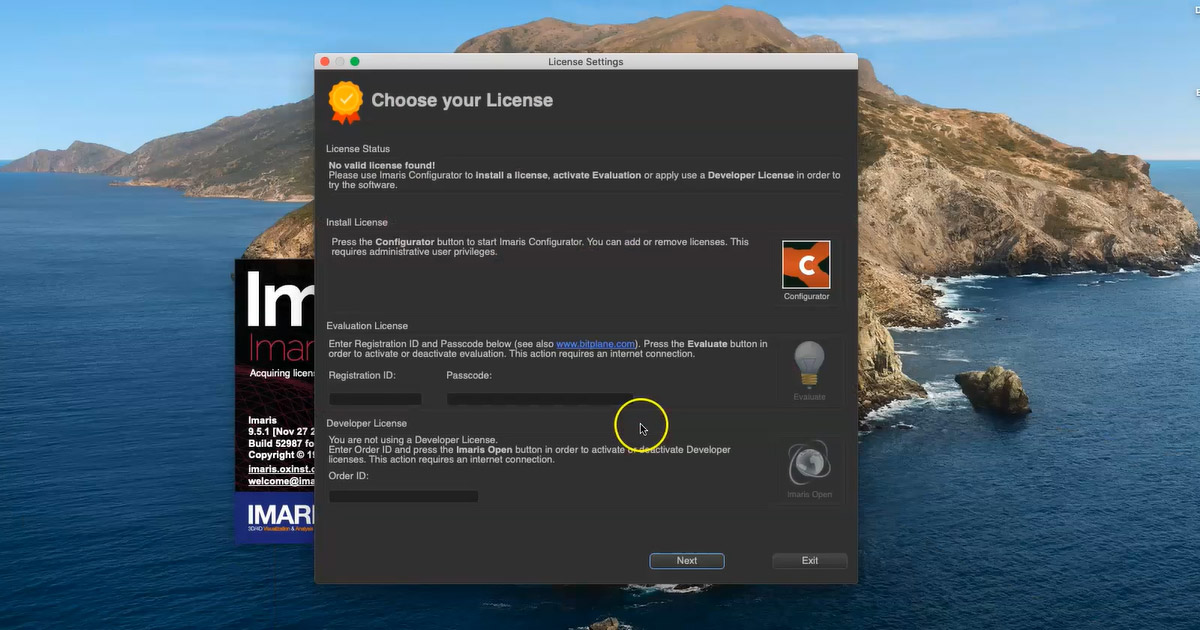How do I access Satellite Licenses- Oxford Instruments