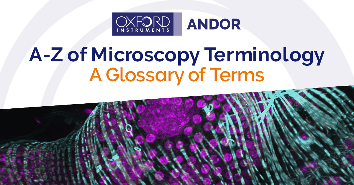 A-Z of Microscopy Terminology - A Glossary of Terms- Oxford Instruments