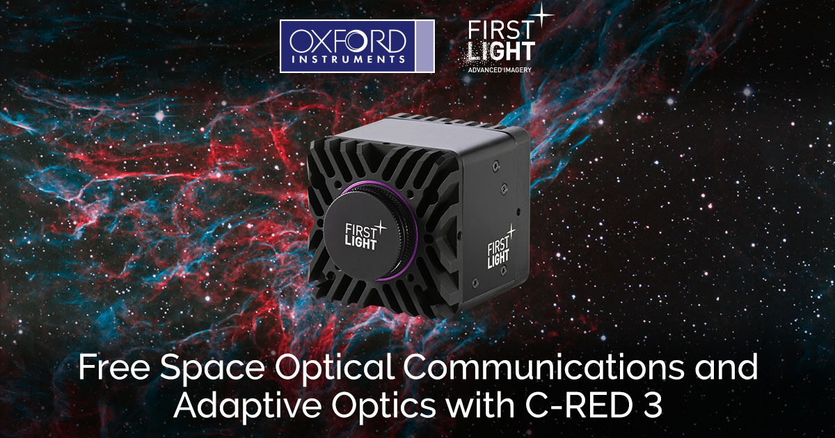 Free Space Optical Communications and Adaptive Optics with C-RED 3 ...
