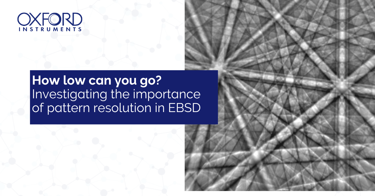 How low can you go Investigating the importance of pattern resolution ...