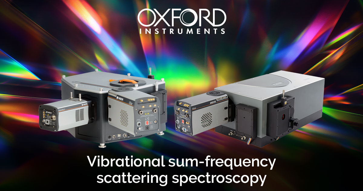 Sum Frequency Spectroscopy of Nanoparticle Surfaces- Oxford Instruments