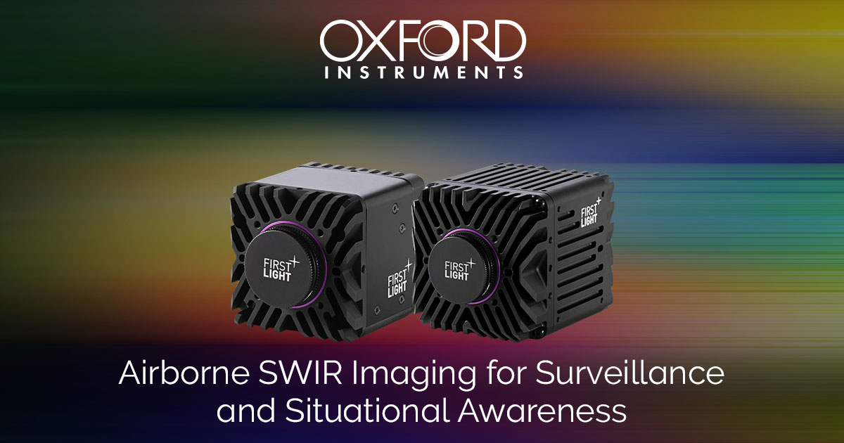 SWIR Camera Solutions for Drone-mounted Surveillance- Oxford Instruments
