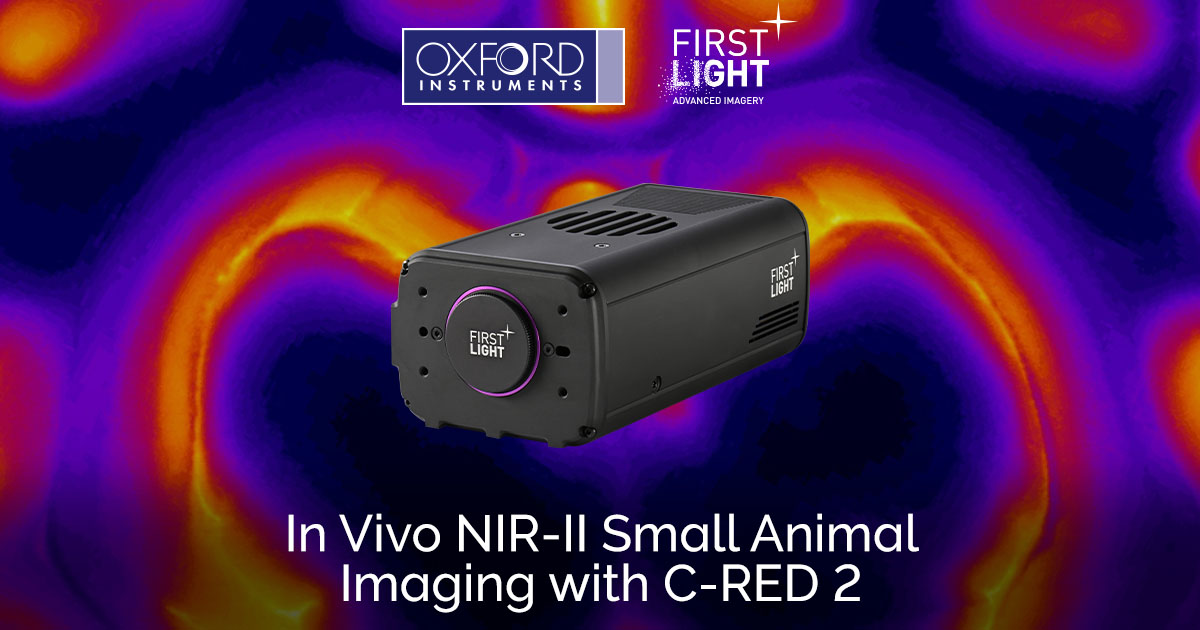 In vivo NIR-II Small Animal Imaging with C-RED 2- Oxford Instruments